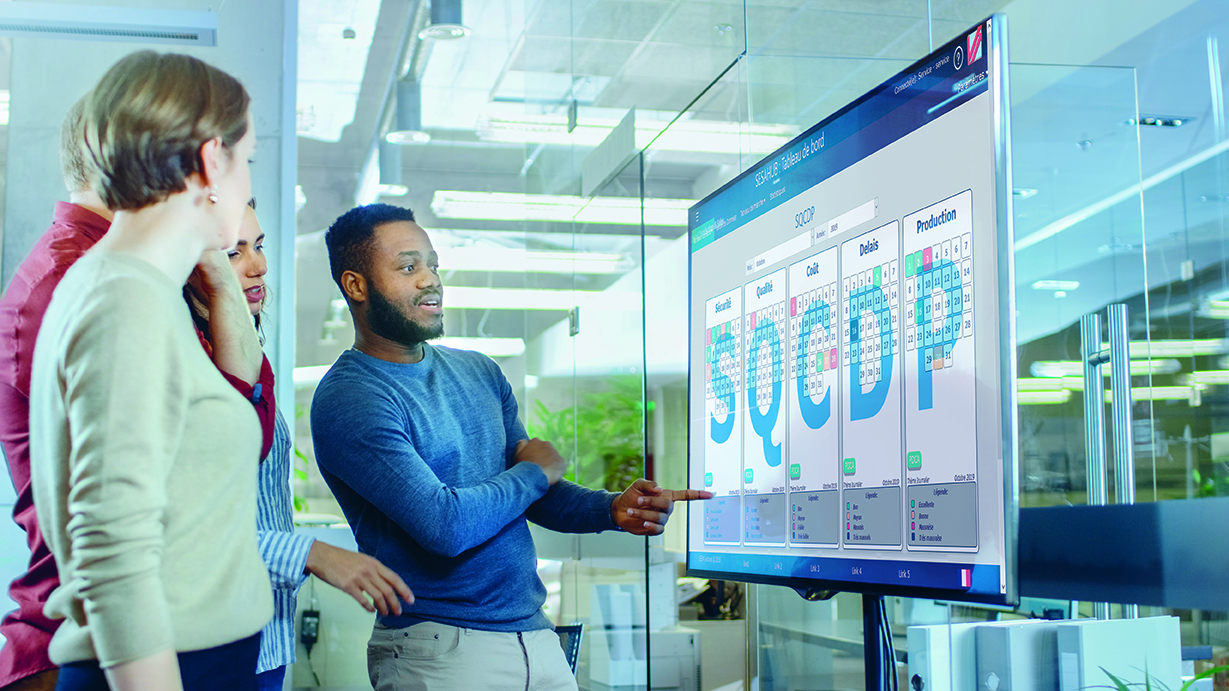 How can we organise visual management with digital indicators? : SESA ...