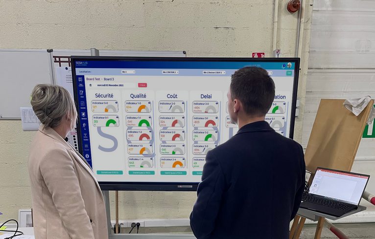 Was ist digitales visuelles Management? - SESA SYSTEMS Digital : SESA ...